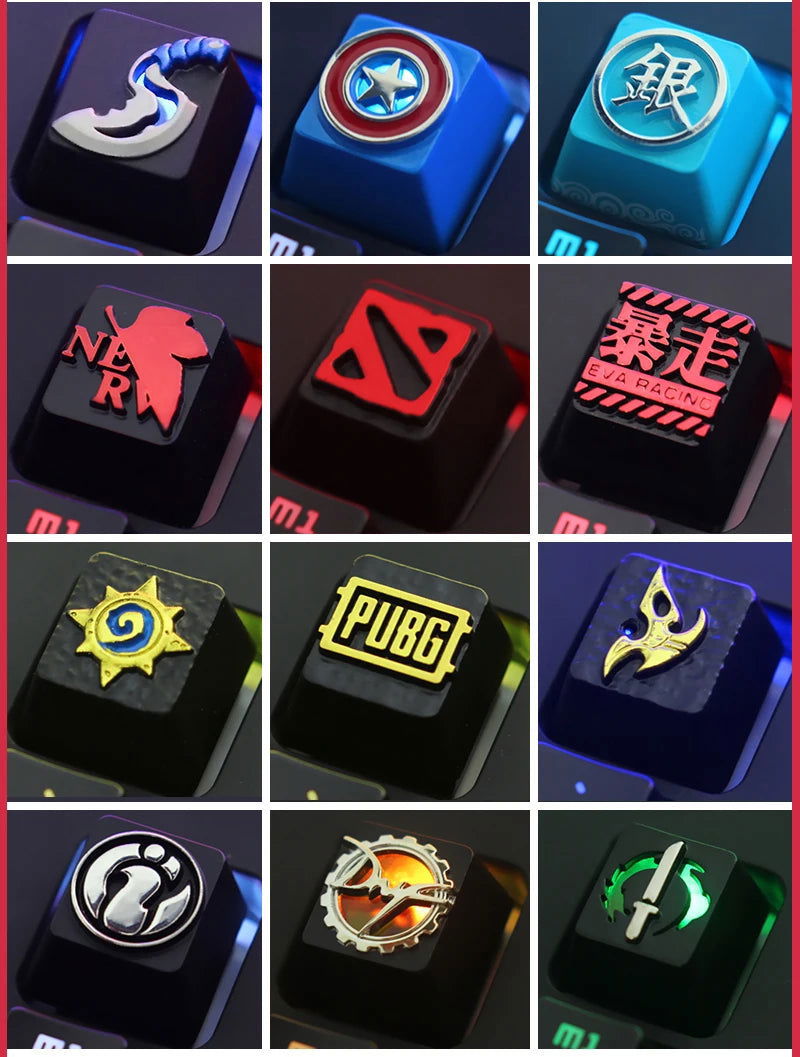 Gaming Character Custom Key Cap – Vivid Setups
